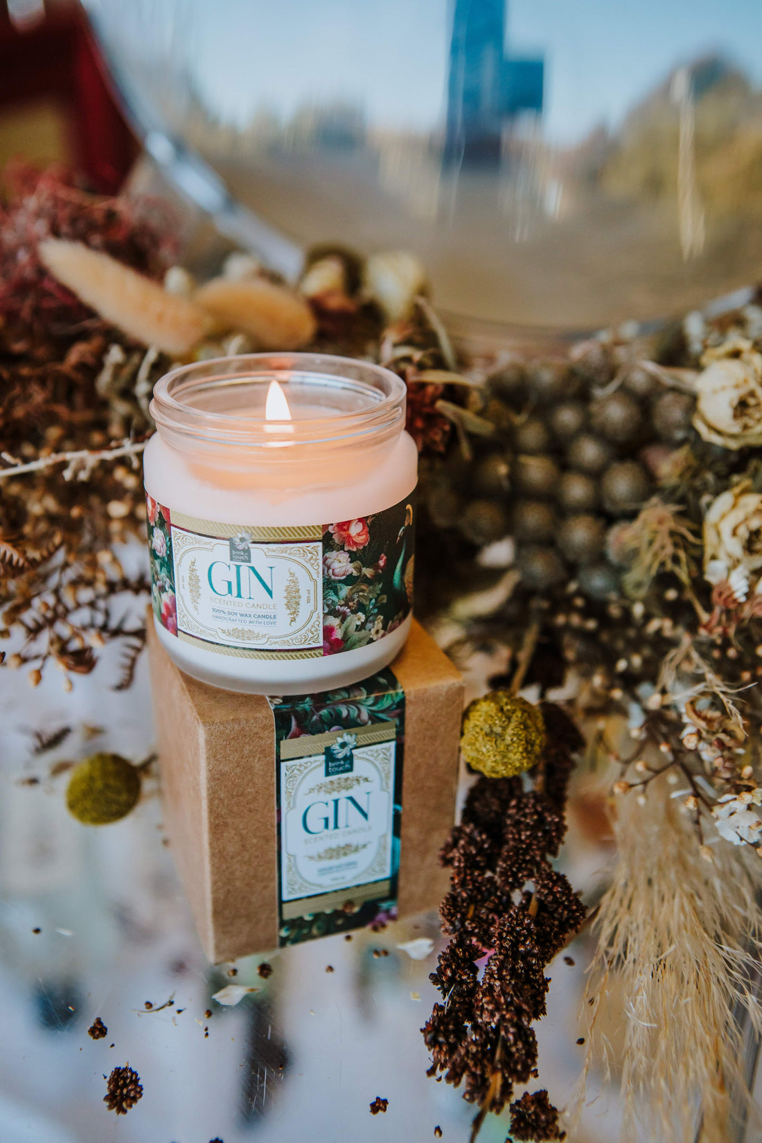 spirit lover candle | gin mini – Brink of Touch Candle Company